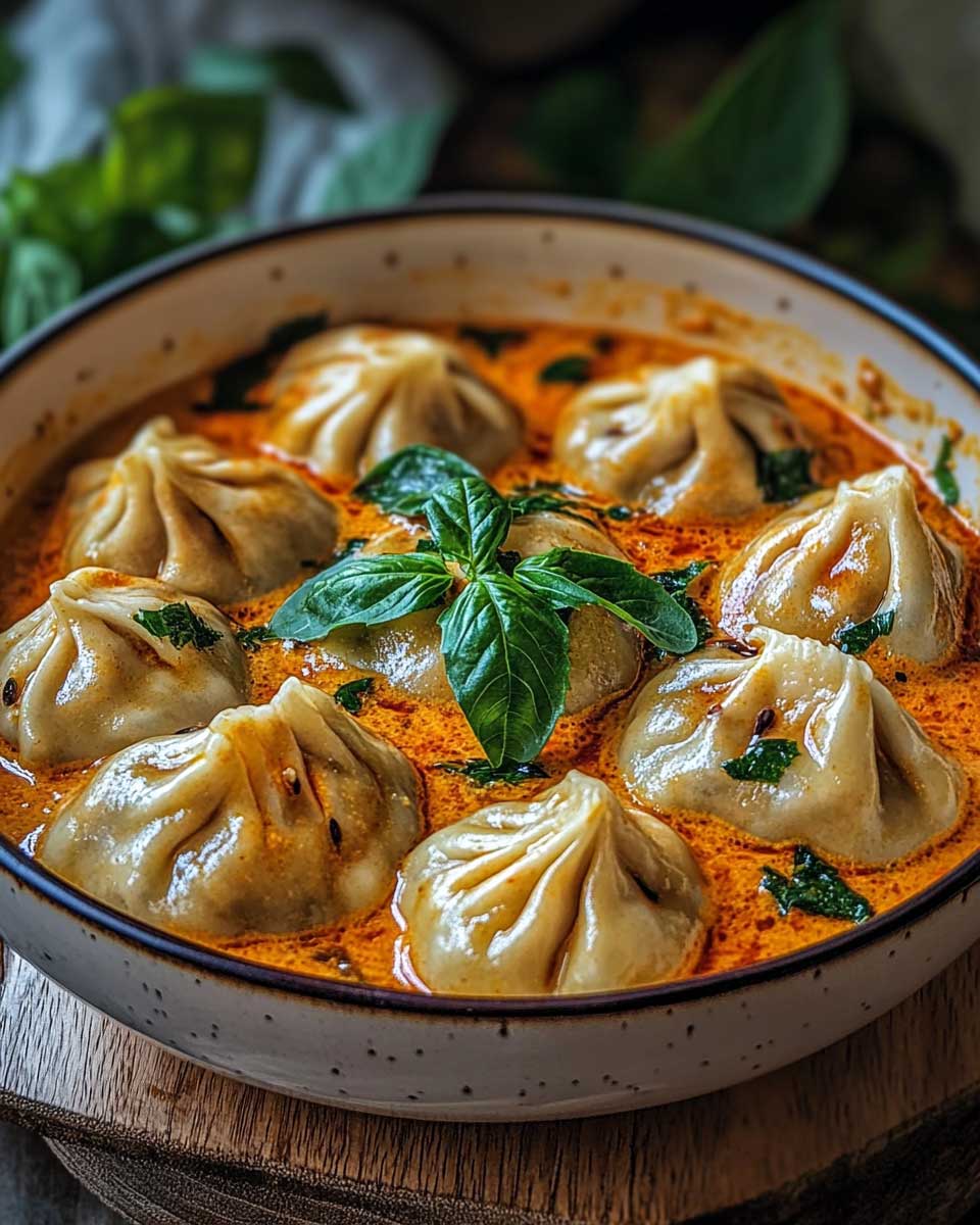 Thai Red Curry Dumpling Soup (One-Pot Recipe!) - My Recipe World