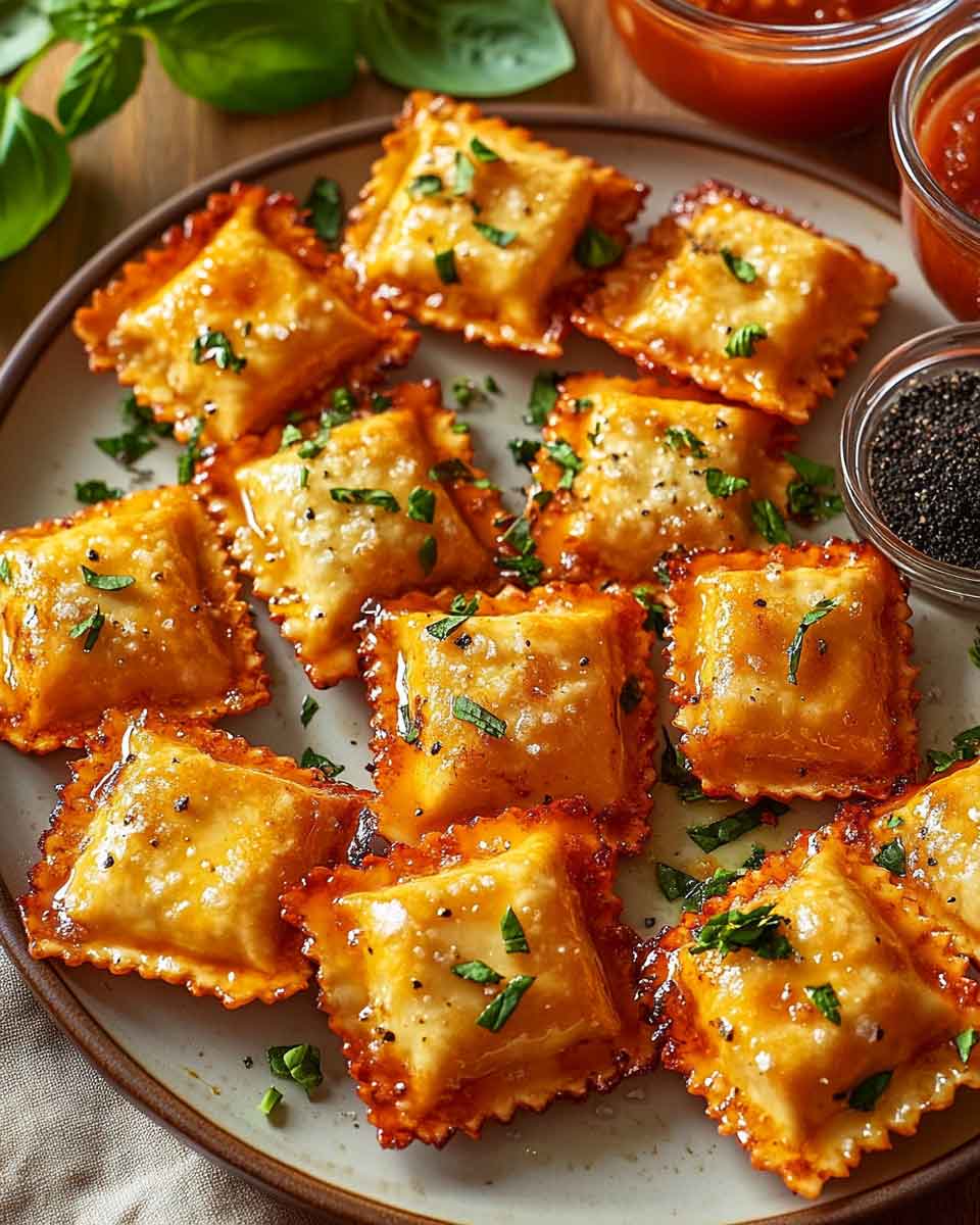 Air Fryer Million Dollar Ravioli Bites - My Recipe World