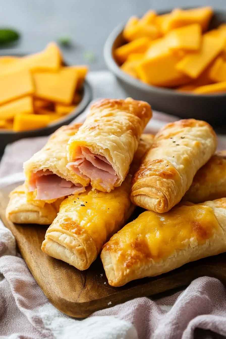 Ham And Cheese Sticks - My Recipe World