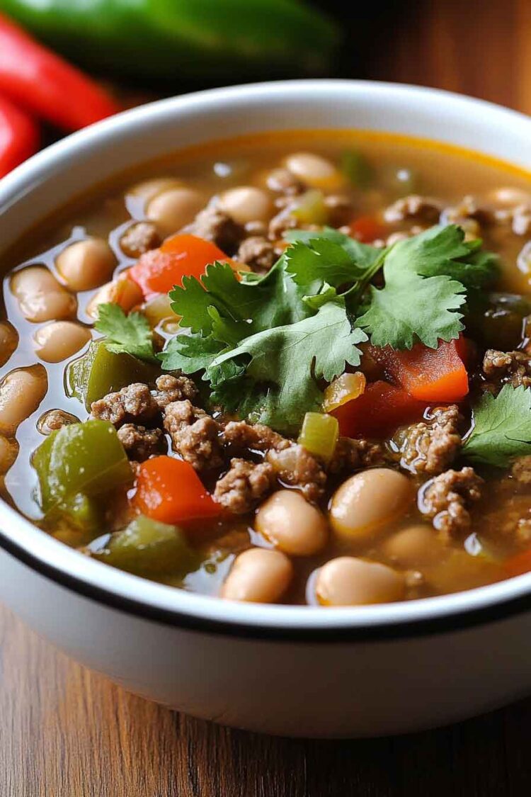 Pinto Beans Green Chile And Beef Soup - My Recipe World
