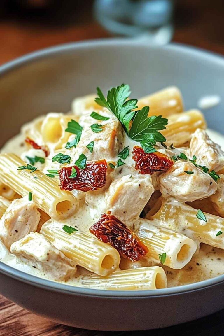 Creamy Chicken Ricotta Pasta - My Recipe World