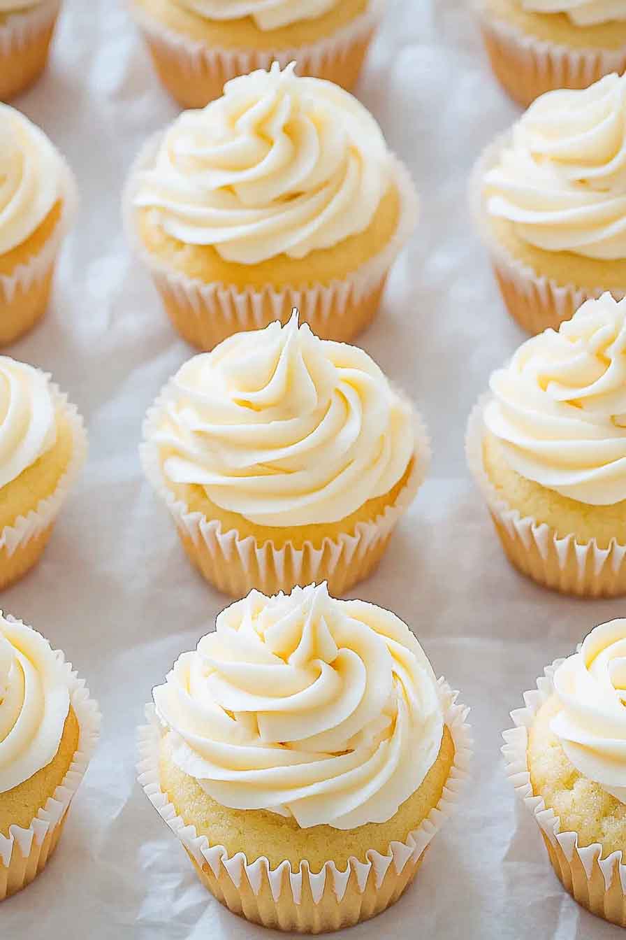 Easy Vanilla Cupcakes Recipe - My Recipe World