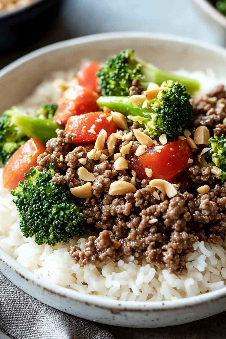 Ground Beef and Broccoli (Quick Stir-Fry Style) - My Recipe World