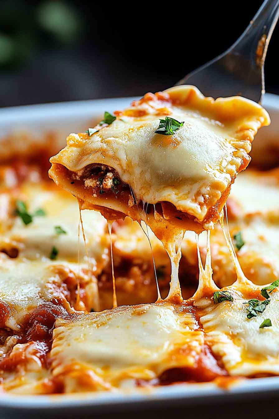 Million Dollar Ravioli Casserole - My Recipe World