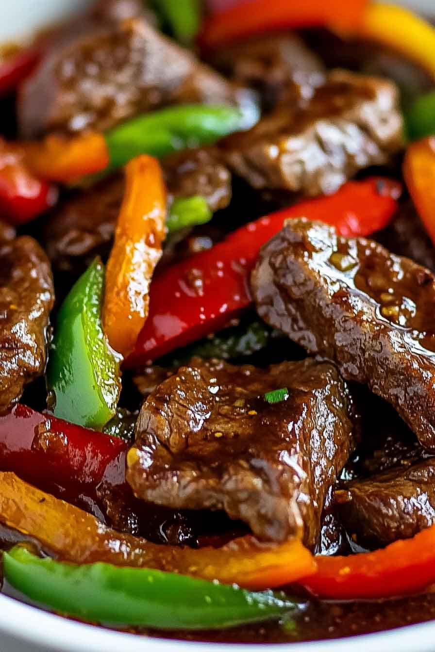 The Best Pepper Steak - My Recipe World